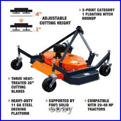 60 Tow-Behind 3 Point Finish Mower | Mowers & Tractors